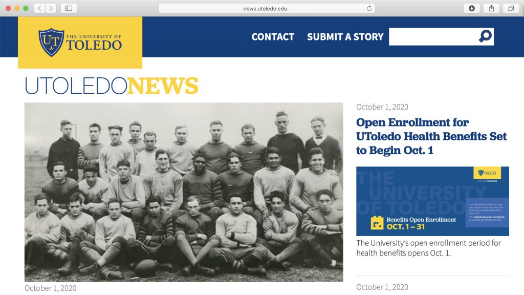 UToledo News Website Redesigned as Information Hub | UToledo News