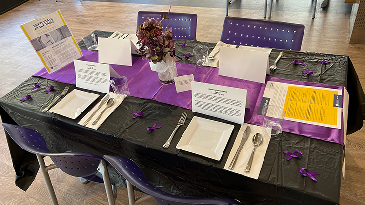 Setting An Empty Place At The Table